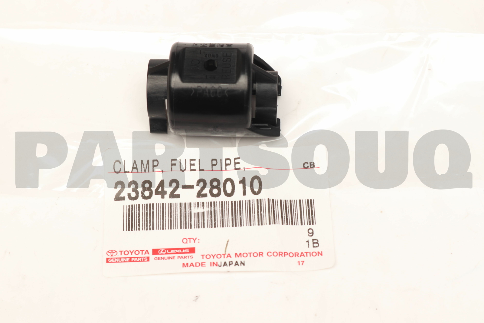 2384228010 Genuine Toyota CLAMP, FUEL PIPE, NO.1(FOR EFI) 23842-28010 ...