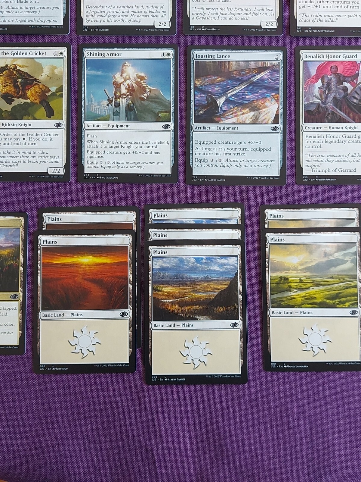 MTG ,Balan wandering knight, KNIGHTS JS 2022 Playing Deck , Mint / Pack ...