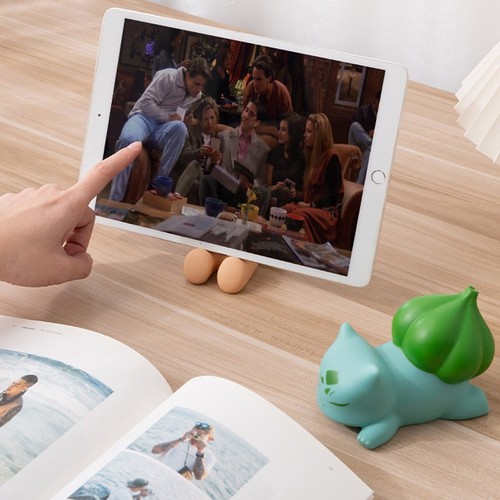 Cartoon Pokemon Bulbasaur Cute Phone Holder Rack Cellphone Ornaments ...
