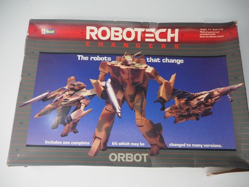 Revell Robotech Changers "Orbot" Model Kit Vintage 1984 Instructions ...