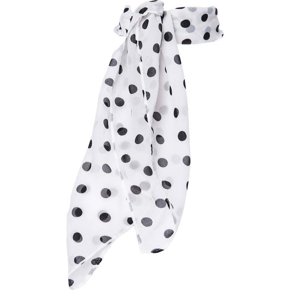 Women Sheer Chiffon Neck Scarf 20 inch and 23 inch Vintage Style ...