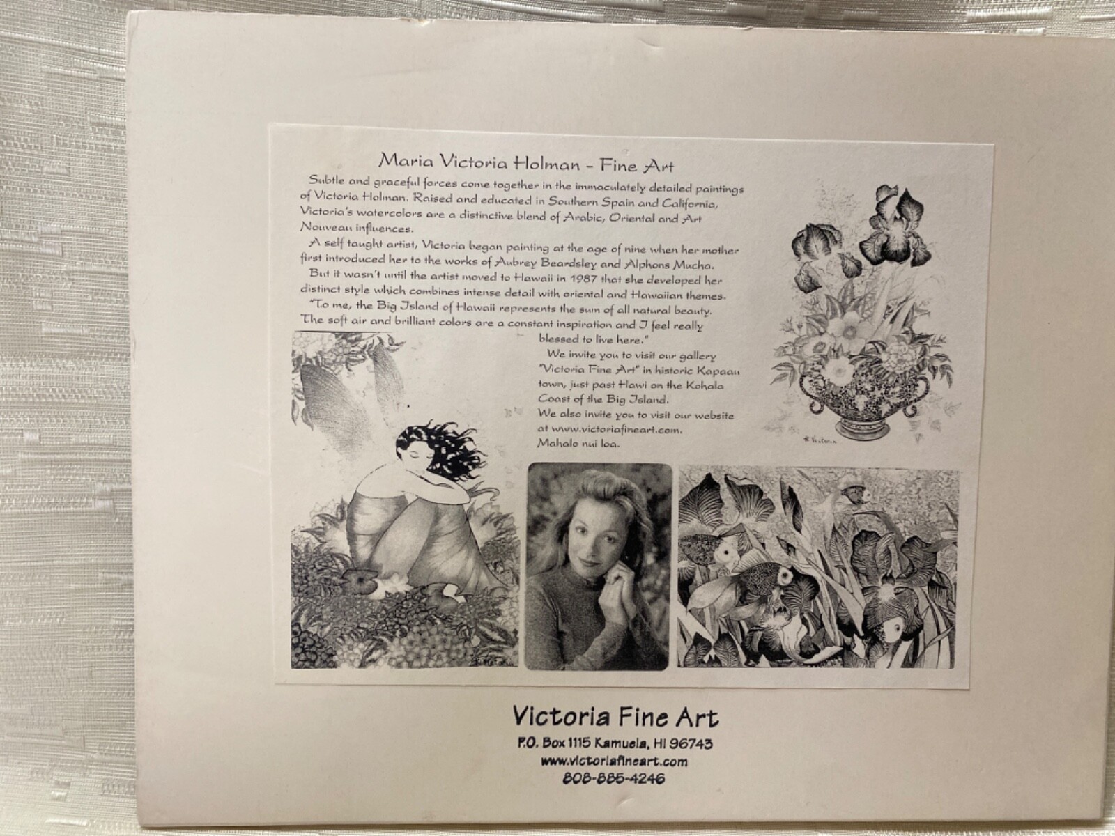 Pansies Watercolor Matted Print Maria Victoria Holman 8x10” | eBay