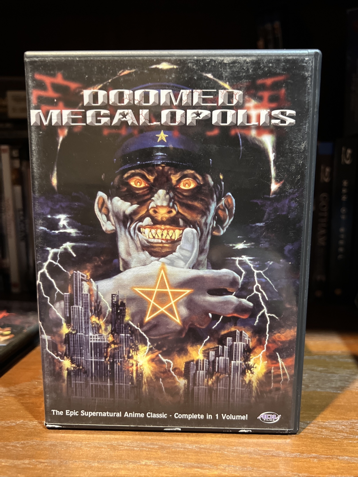 Doomed Megalopolis 2-DVD Complete Anime Series Eps 1-4 Supernatural ADV ...