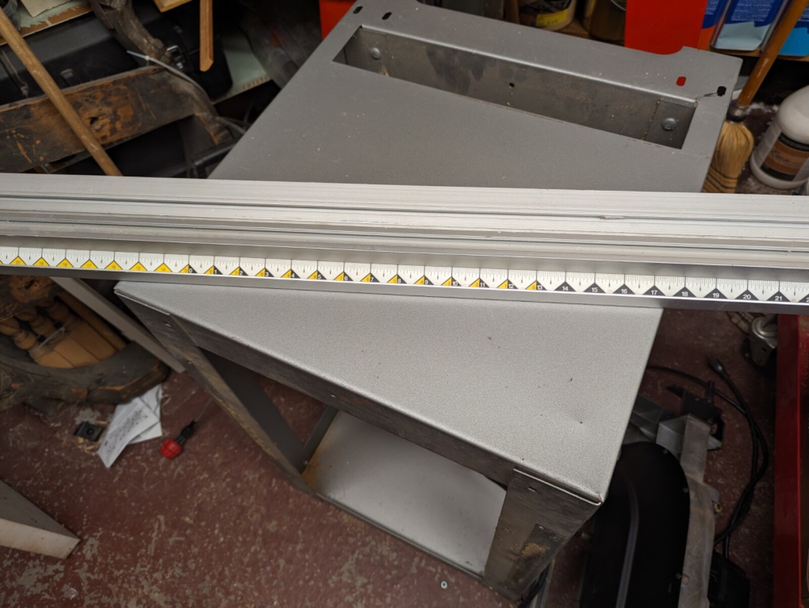 Ryobi 10" Table Saw BT3000 BT3100 Front & Back Rails for rip fence ...