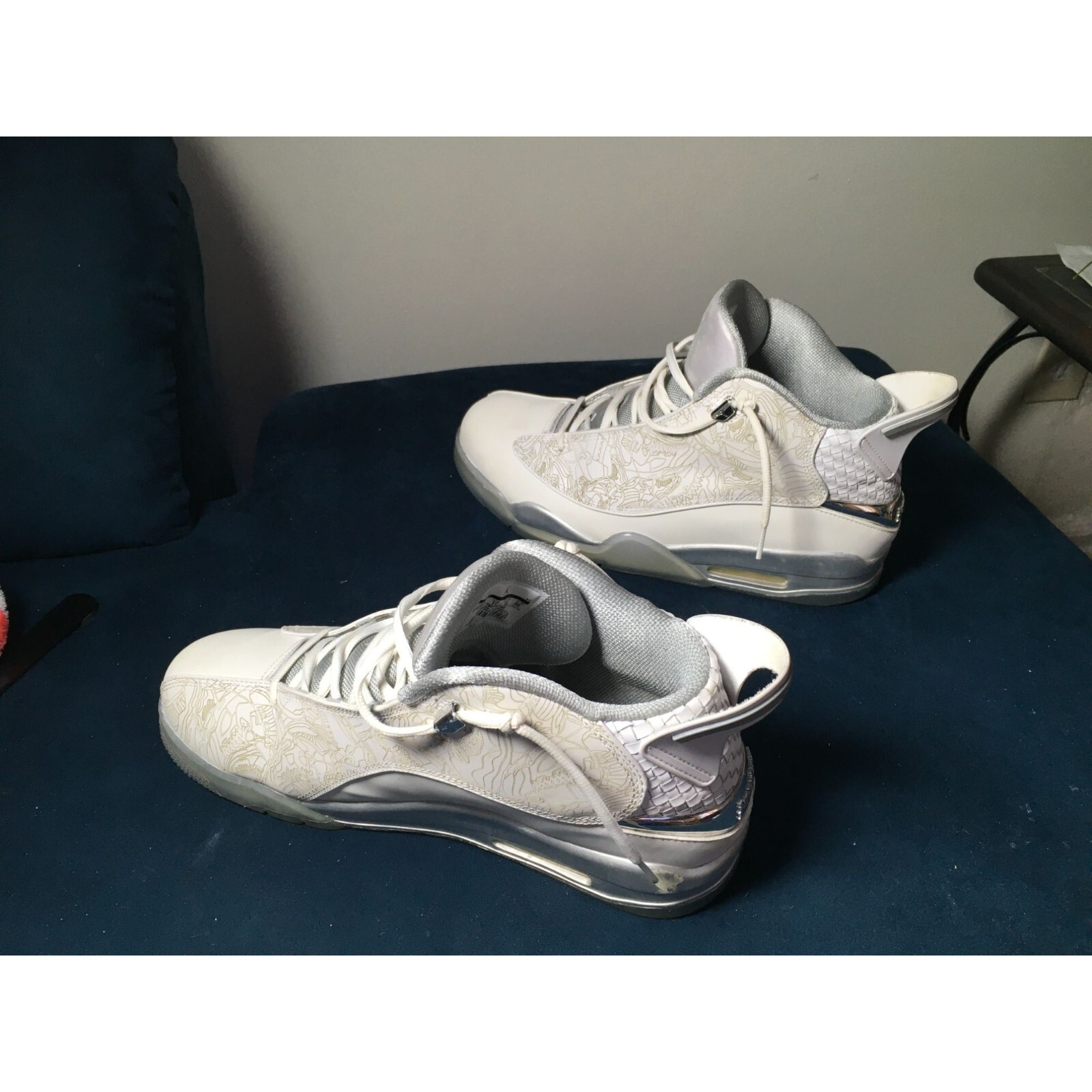 Nike Air Jordan Dub Zero Laser Sneakers Model #705413… - Gem