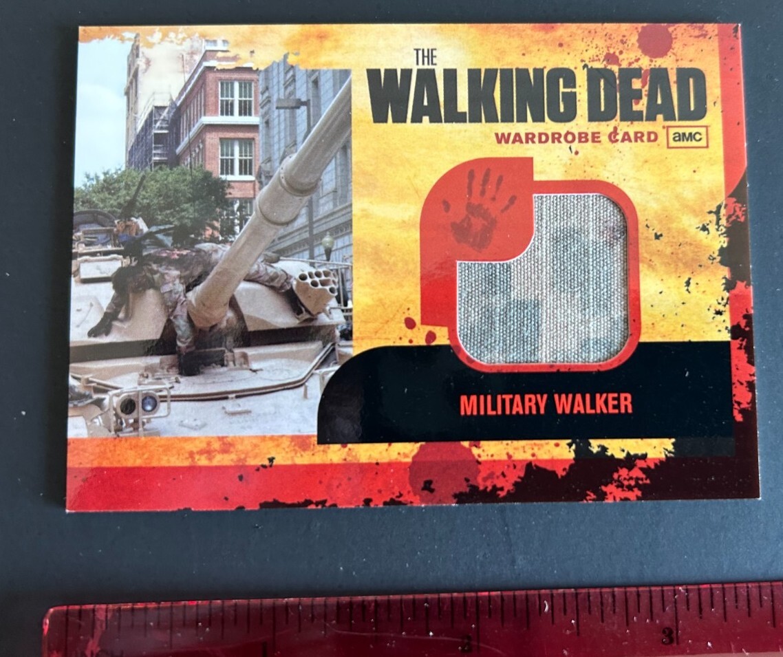 The Walking Dead Season 1 Wardrobe Card Military Walker M12 Premiere ...