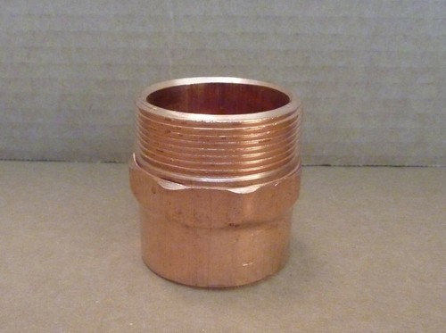 2" Copper Pressure Cup x MIP Male Adapter Fitting | eBay