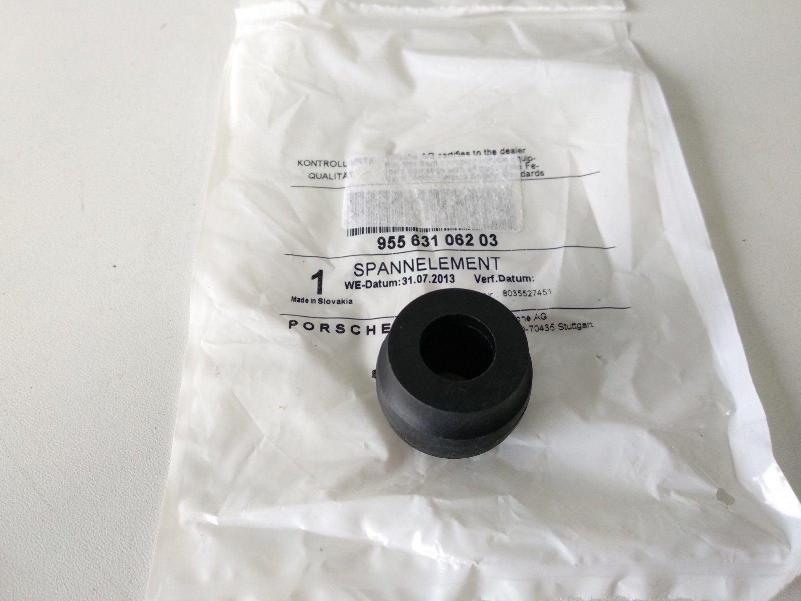 Porsche Cayenne 9pa Headlight Mount Bracket Insulator 95563106203 OEM ...