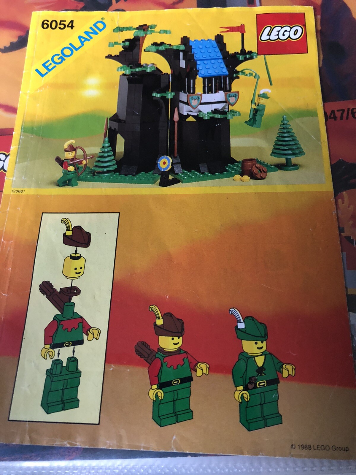 Lego Manual 6054 Instruction Booklet Manual Only | eBay
