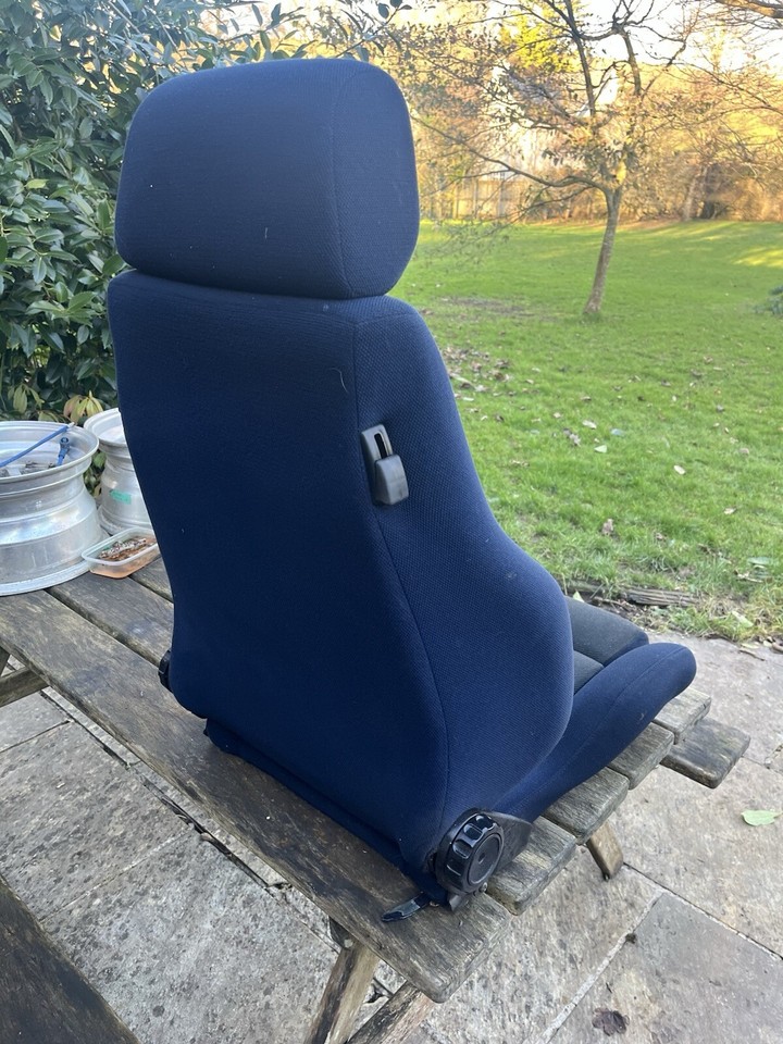 Recaro LS-C Monza blue Seat | eBay UK