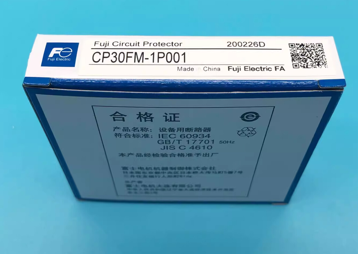 Fuji Electric Circuit Protector Circuit Breaker CP30FM-1P001 1A | eBay