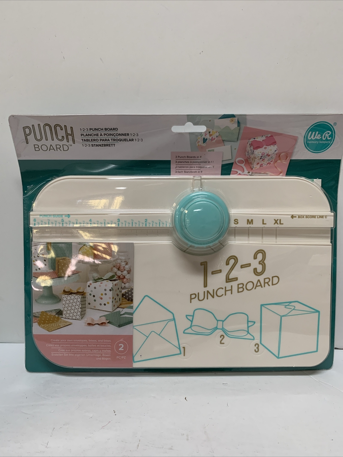 We R Memory Keepers 1-2-3 Punch Board - 662530 for sale online | eBay