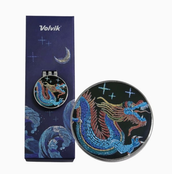 Volvik Blue Dragon Edition Golf Ball Marker | eBay