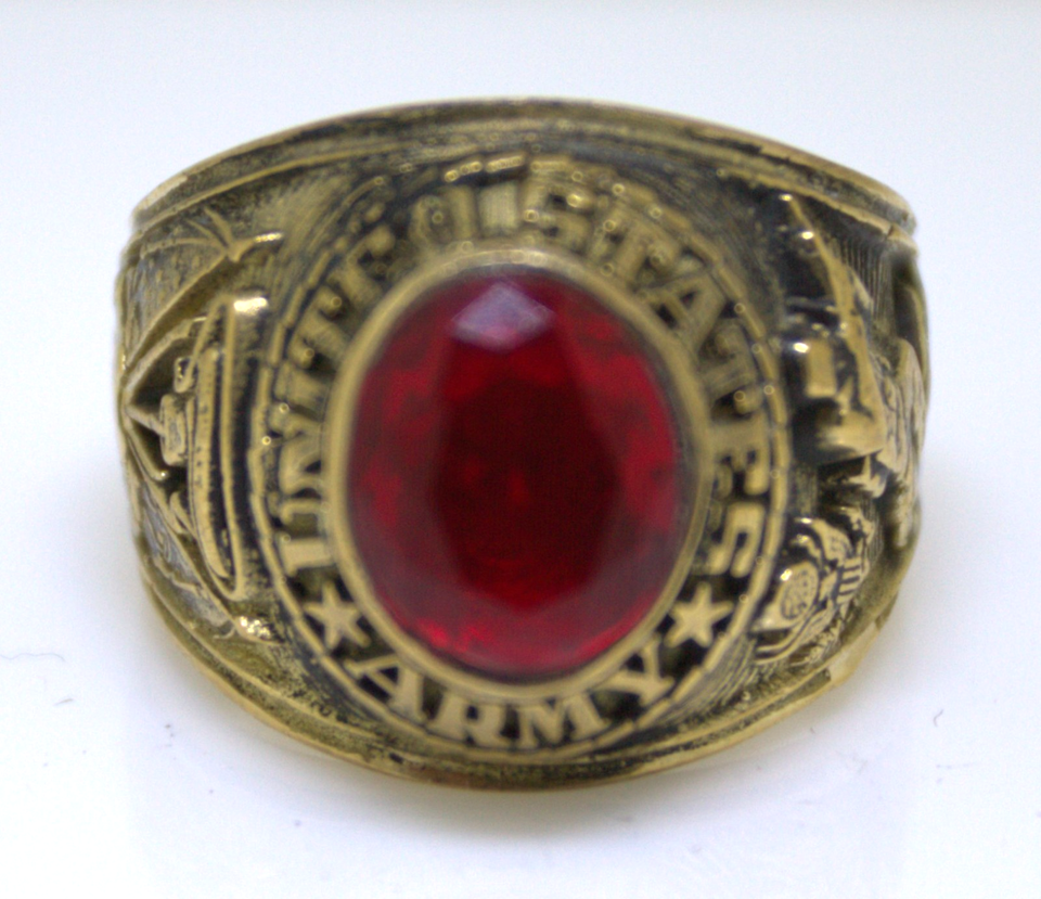 US Army Infantry Vietnam Ring Size 11.5 | eBay