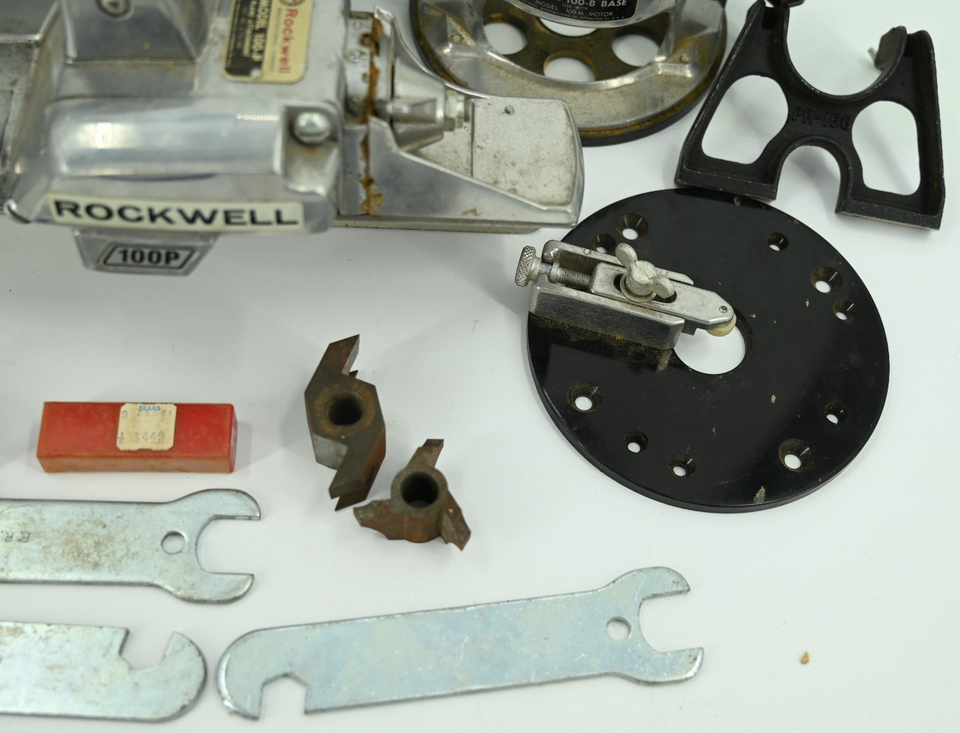 Rockwell Tools Power Planer 100-P Plane Attachment with 100-M Motor ...