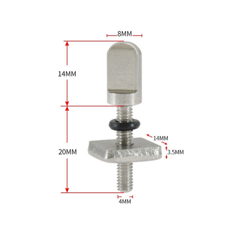 Surfboard Tail Fin Screw Fin Screw 34x8mm Fin Nut & Bolt Hand-screw | eBay
