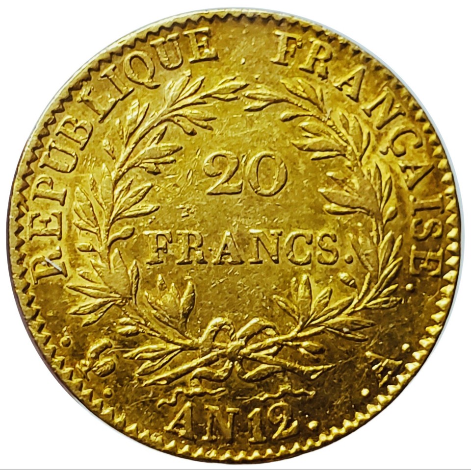 1803 AN12 France 20 Francs Gold Coin Napoleon Premier Consul Paris Mint PM0022 | eBay