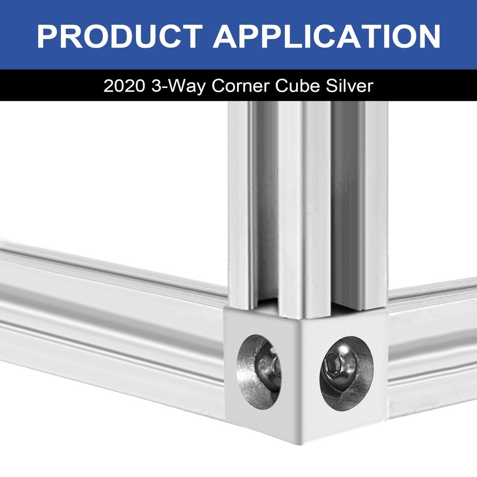 Corner Fixing Bracket Cube Connector M5 M8 for 2020 3030 4040 Aluminum ...