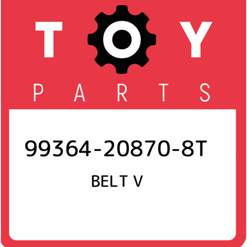 99364-20870-8T Toyota Belt v 99364208708T, New Genuine OEM Part | eBay