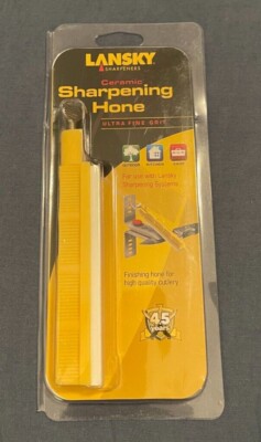 NEW Lansky S1000 Grit Ultra Fine Ceramic Hone Stone For Knife ...