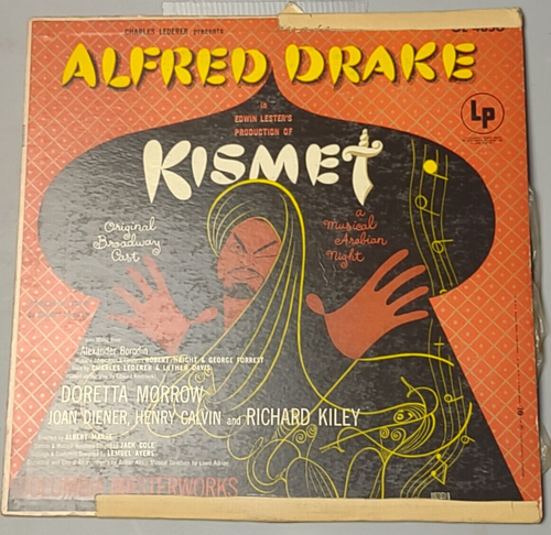 Alfred Drake Kismet Columbia Masterworks ML4850 WLP! 1953 102523 | eBay