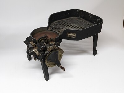 Vintage ABBOTT Hand Crank Coin Counter Machine Model 2X | eBay