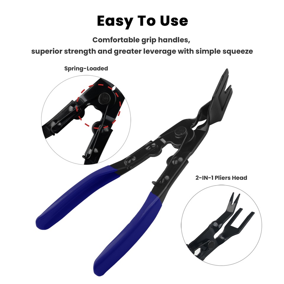 Automotive Prevents Damage Trim Clip Removal Tools Fasteners Door Panel ...
