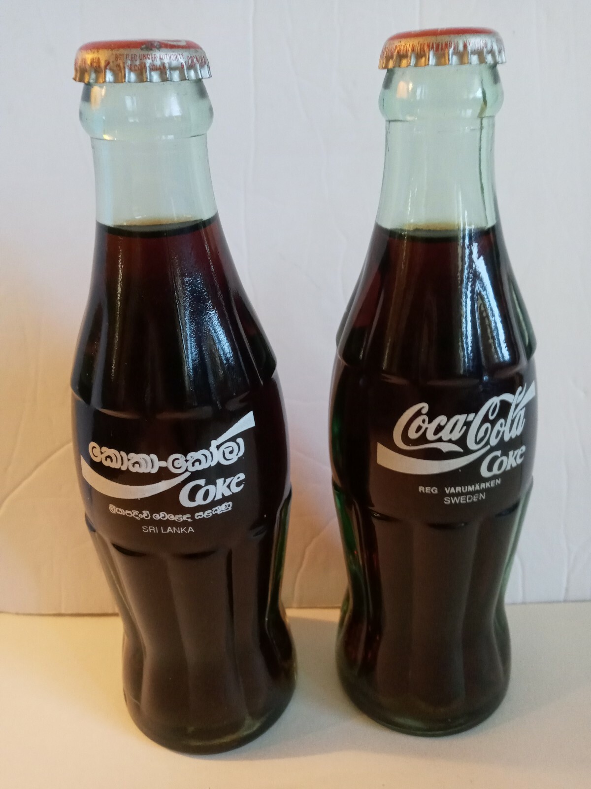 Coca Cola Coke 6.5 Vintage Full Glass Bottles Sealed Rare | eBay