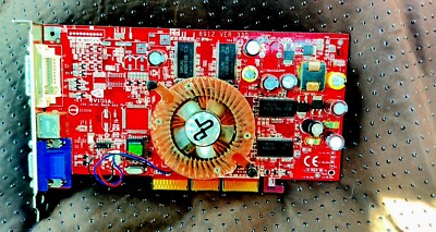 MSI AGP VIDEO GRAPHICS CARD 8912 VER. 330 128MB NVIDIA GEFORCE FX 5600 ...