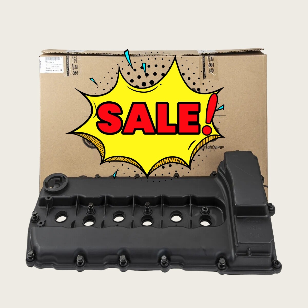 03H103429D OEM Engine Valve Cover For Audi Q7 CC Passat Touareg Cayenne ...