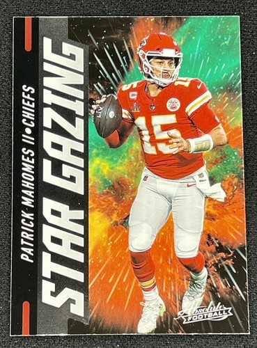 Patrick Mahomes 2021 Absolute Star Gazing #SG2 Kansas City Chiefs | eBay