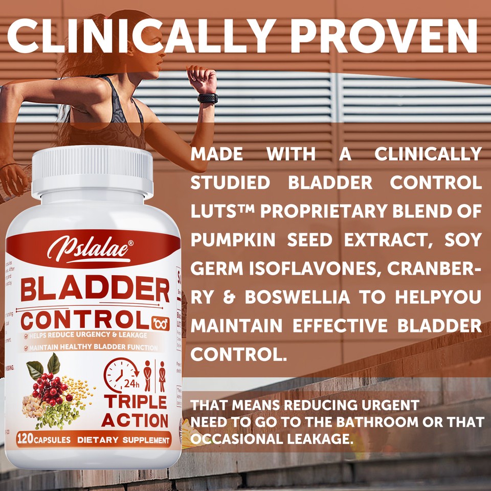 Bladder Control - with Pumpkin Seed Extract, Cranberry, Urinary Tract ...