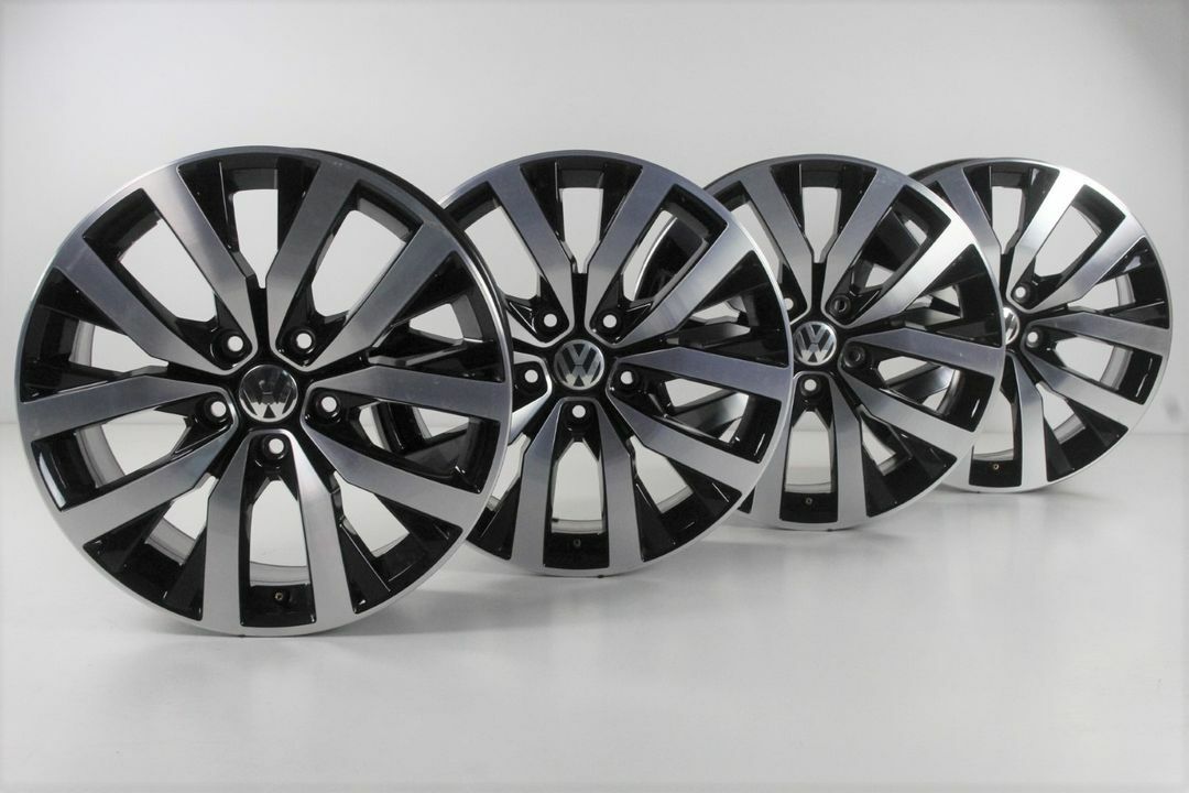 Genuine Set Alloy Rims 18 Inch VW Volkswagen MULTIVAN CARAVELLE T5 T6 ...
