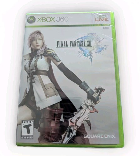 Final Fantasy XIII White-Label (Microsoft Xbox 360, 2010) Brand New And ...