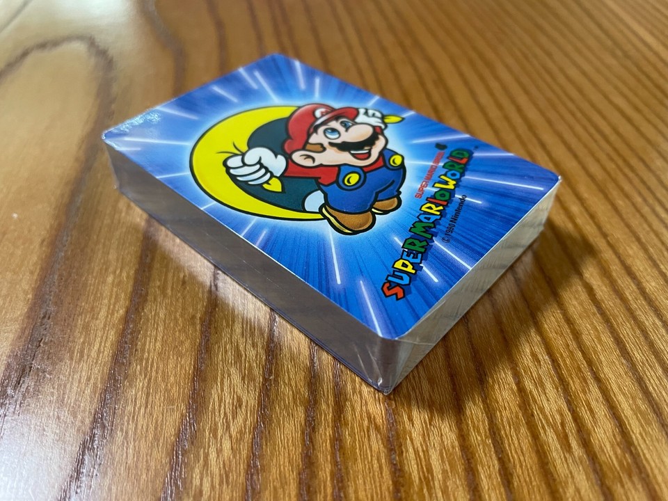 Rare Vintage!! 1990s Nintendo Playing Cards Deck- Super Mario World ...