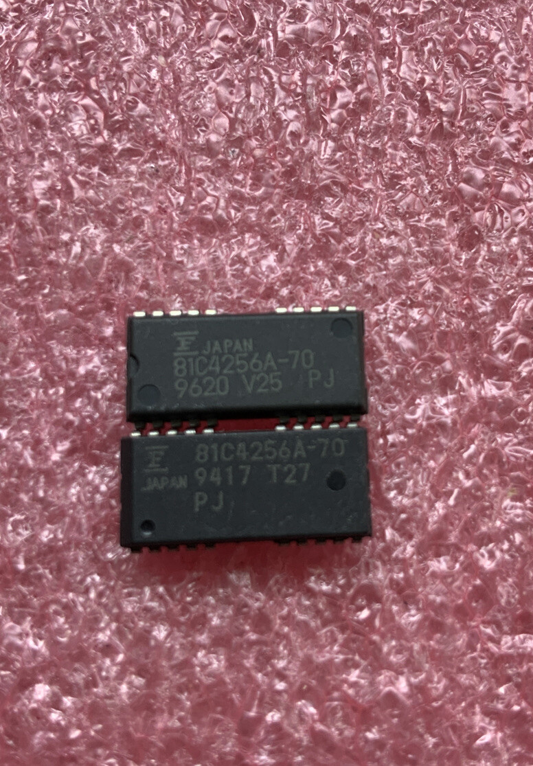 81C4256A-70 FUJITSU Fast Page DRAM 70ns, CMOS, SOJ - 2 Pcs Lot | eBay