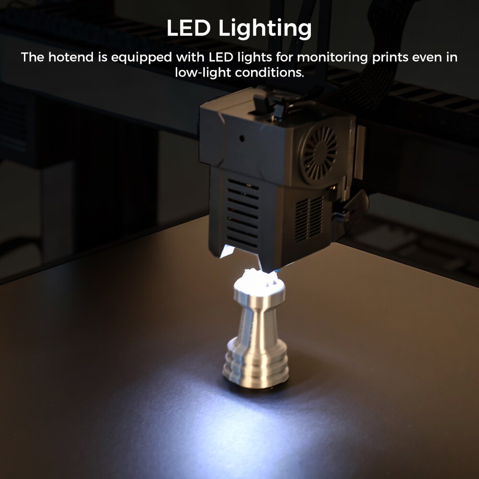 Used COMGROW 500*500*500MM Large 3D printer XYZ LINEAR RAILS Ready To ...