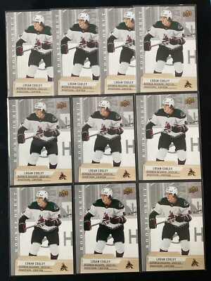 Lot of (10) Logan Cooley 2023-24 Upper Deck Rookie Debut RC Cards #3 | eBay