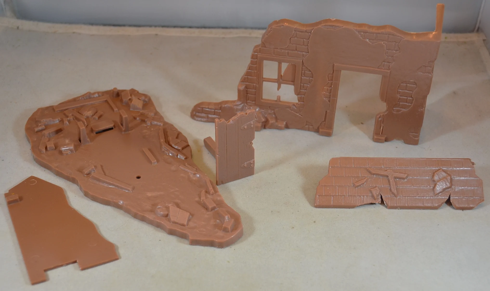 Marx WWII Exploding Building/House | eBay