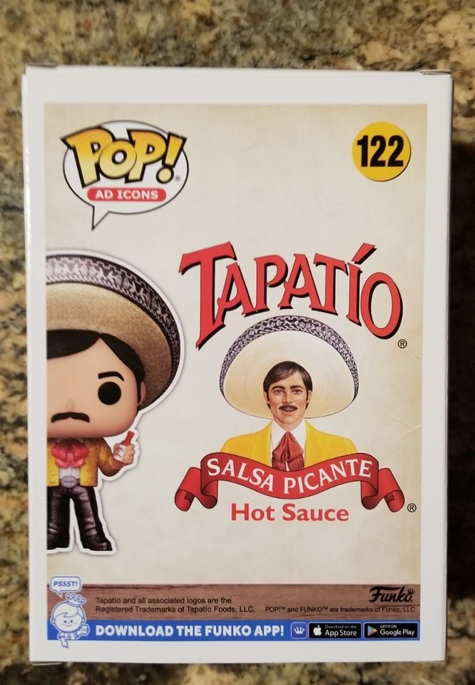 Funko Pop! #122 AD Icons The Tapatio Man Funko Shop Exclusive Diamond ...