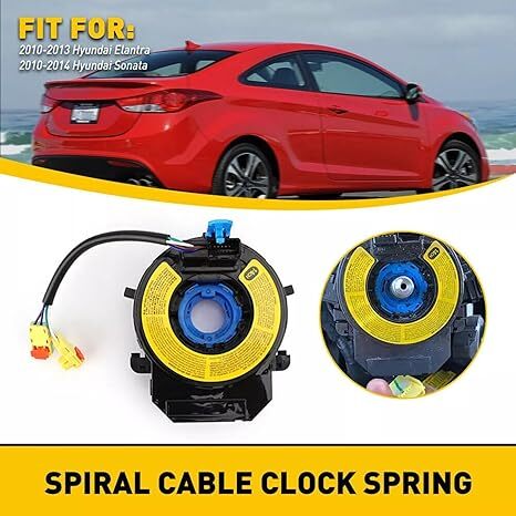 Clock Spring Spiral Cable 93490-3V110 For Hyundai Veloster 1.6L 2012 ...