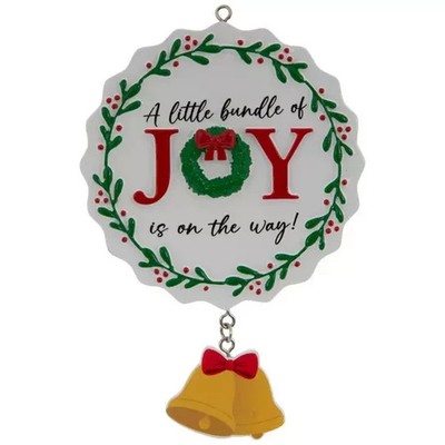 The Christmas Shoppe A Little Bundle Of Joy Ornament | eBay