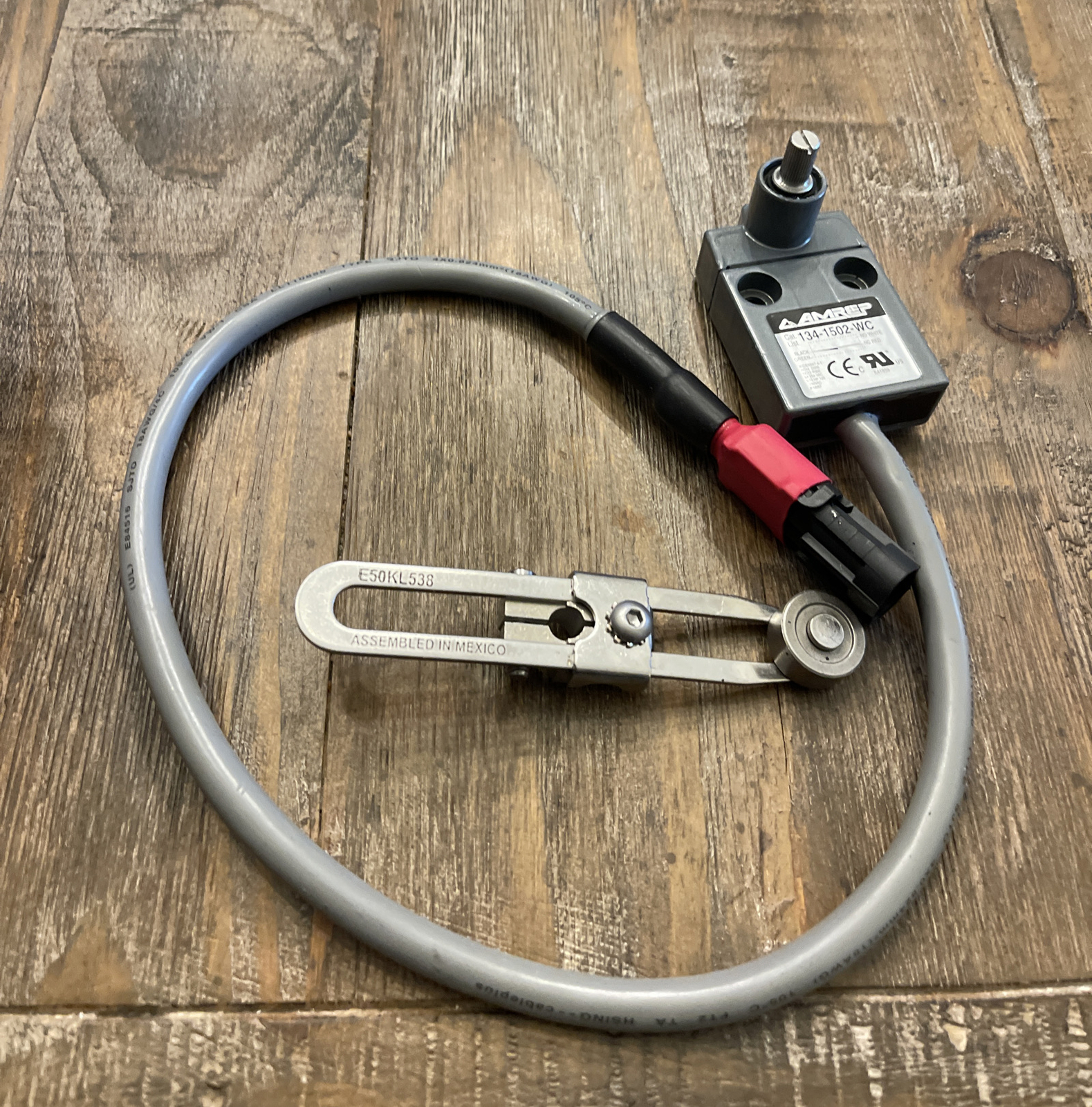 AMREP LIMIT Switch 134-1502-WC + Limit Switch Arm, Roller, 4.24 In Arm ...