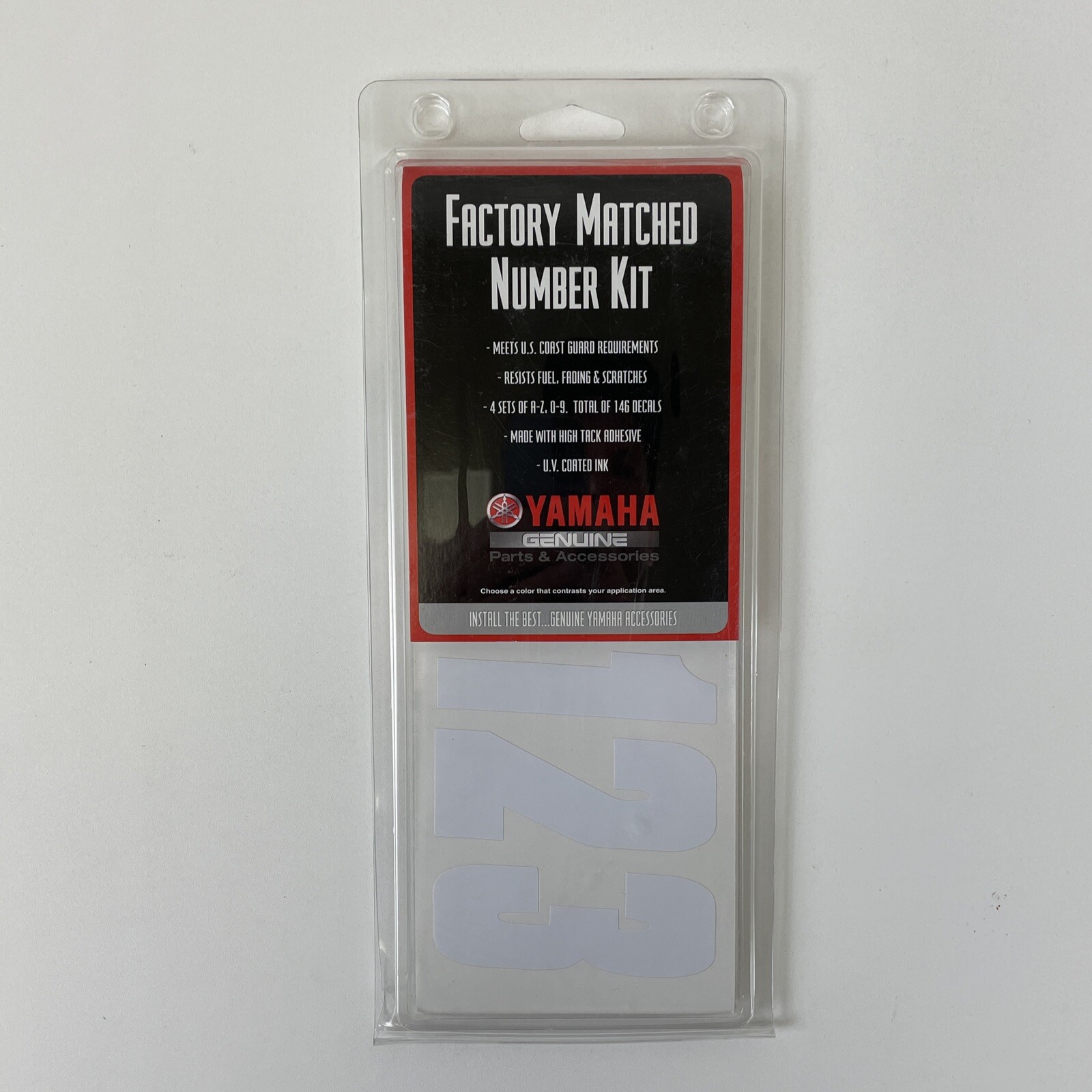 Genuine Yamaha Watercraft Standard Registration Kit MAR-WHI35-00-21 ...