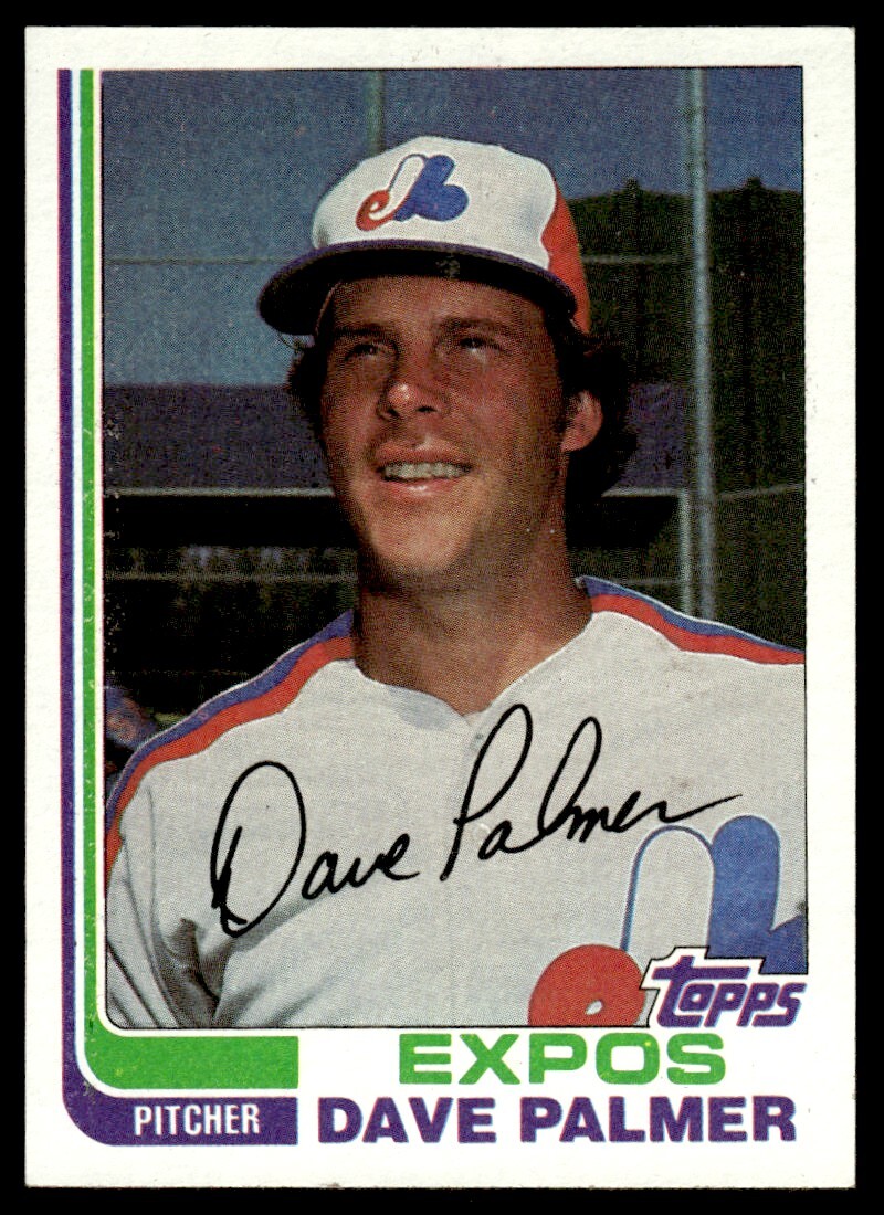 1982 Topps David Palmer Montreal Expos #292 | eBay