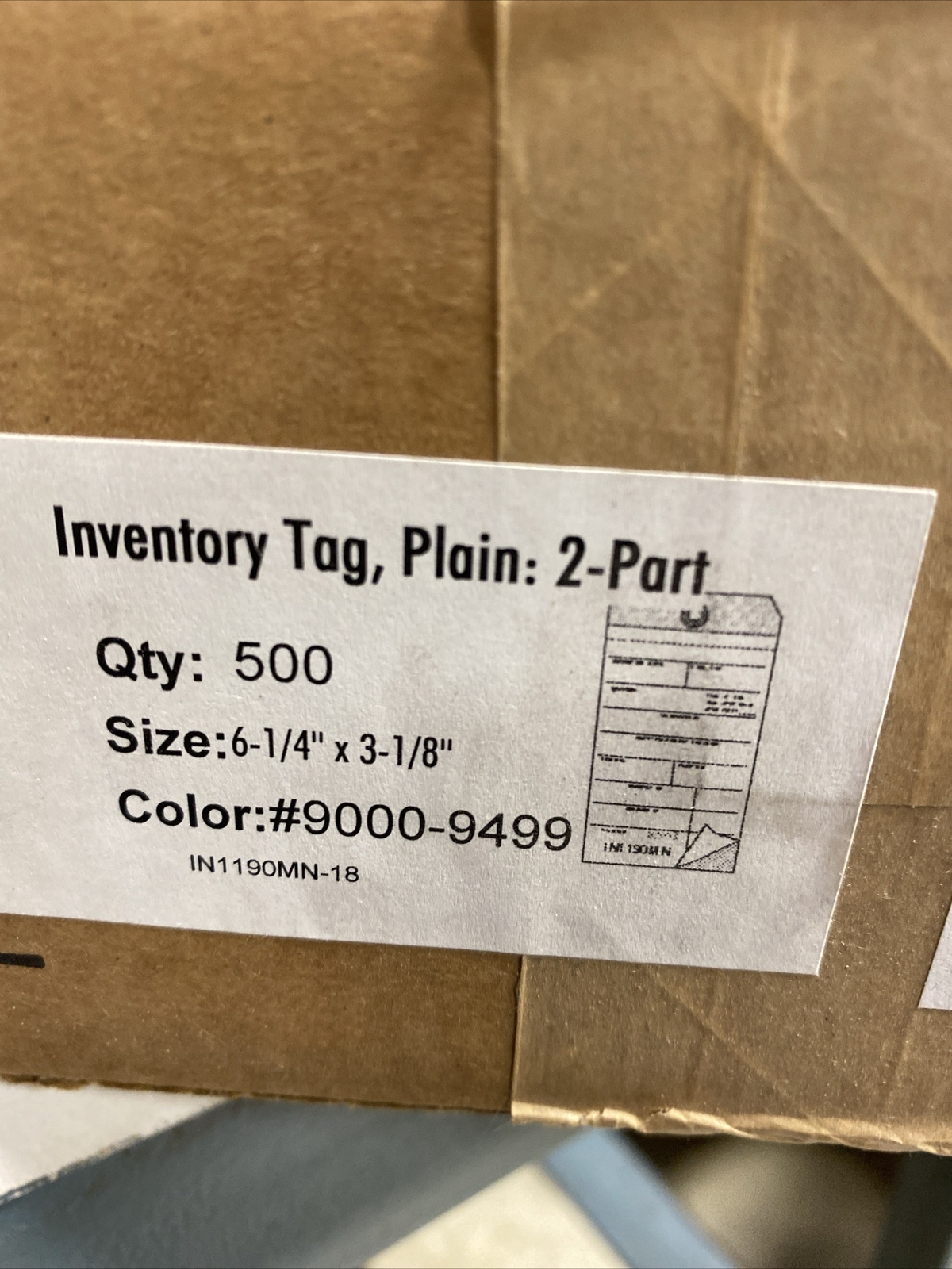 Shoplet Select Inventory Tags 2 Part Carbonless 8 Shpg15191 for sale ...