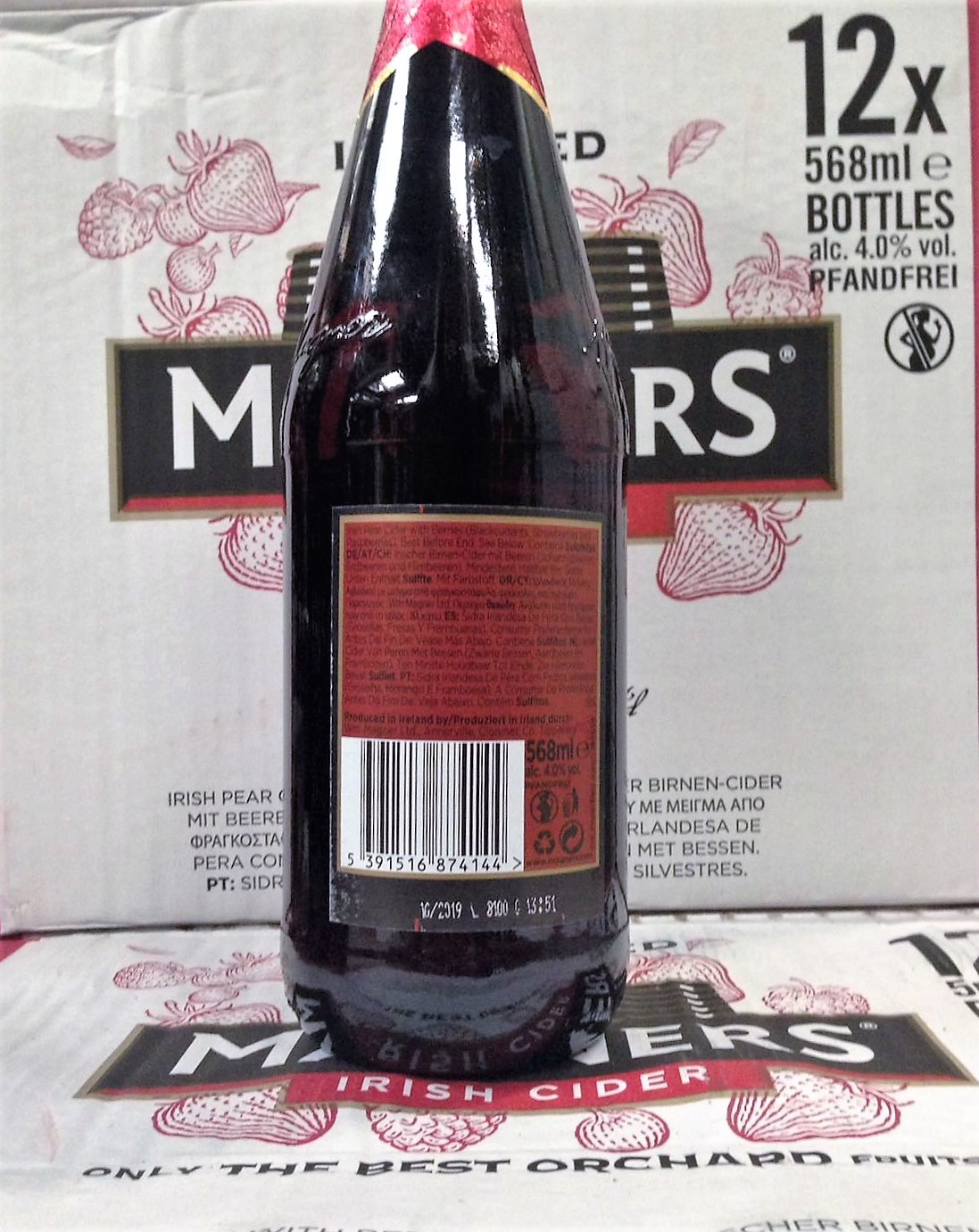 Magners Berry Irish Cider 4,0% 12x 0,568l - Glasflasche | eBay.de