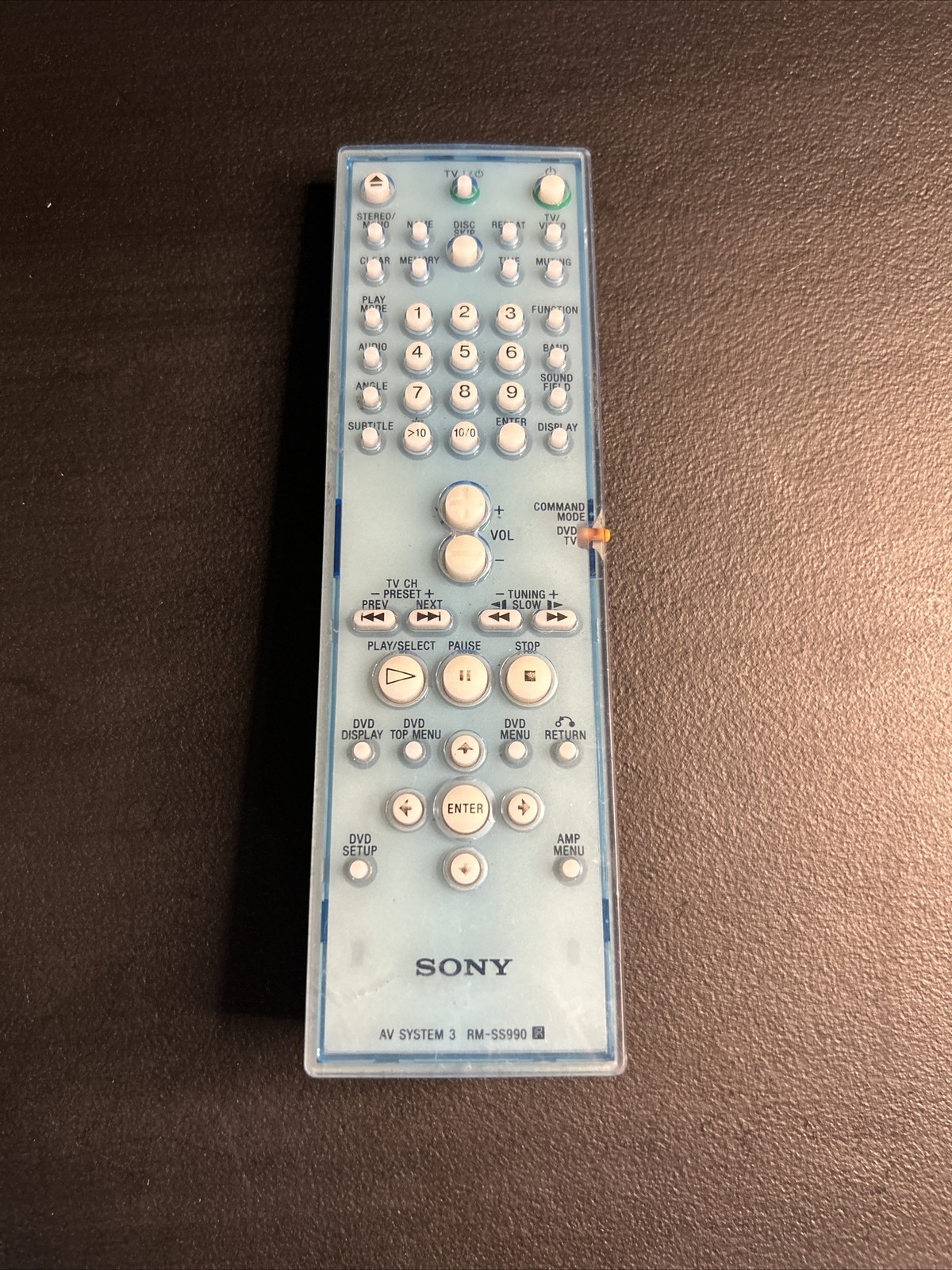 Sony Home Theater AV System 3 Rm-ss990 Remote Control for sale online ...