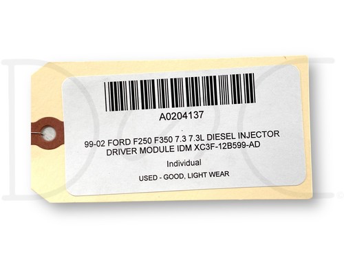 99-02 Ford F250 F350 7.3 7.3L Diesel Injector Driver Module IDM Xc3F ...