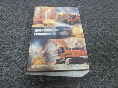 Daewoo Solar 010 015 030 035 55-V Excavators Shop Service ...